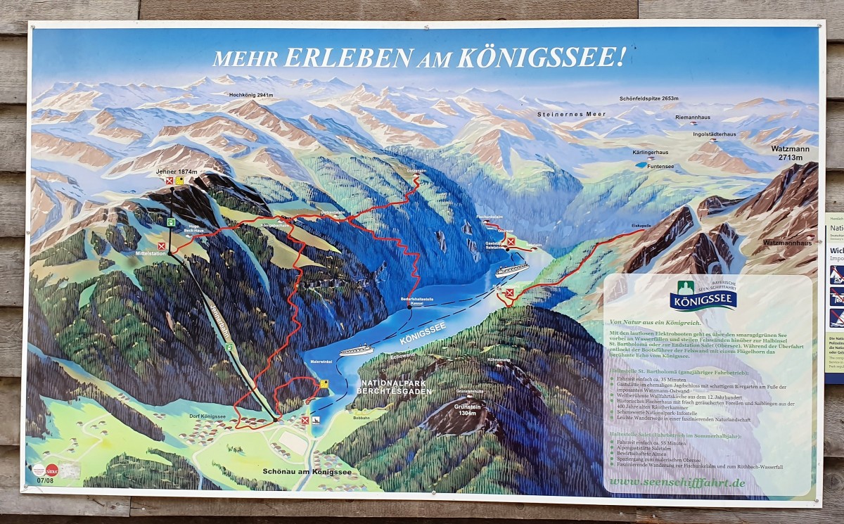 Königssee – den grønne innsjøen i de tyske alpene – Favorittreiser